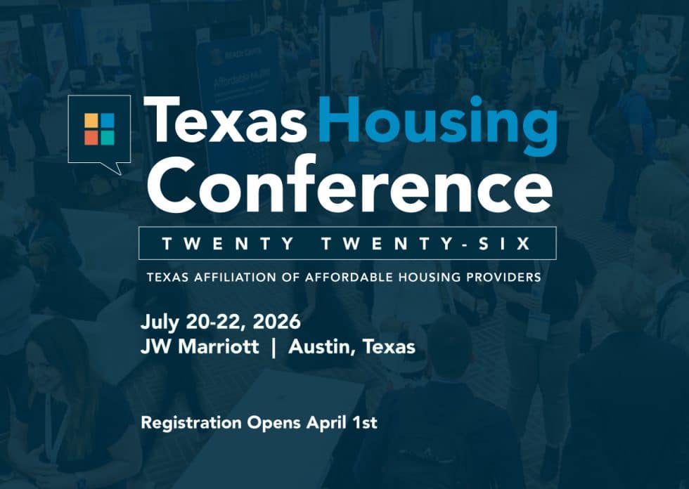 Texas Housing Conference - TX Affiliation of Affordable Housing Providers